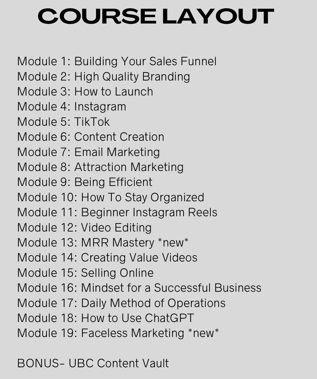 The Ultimate Branding Course, UBC Digital Marketing Course, Master ...