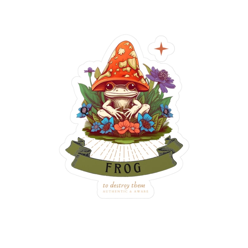 Frog Vinyl Decals - Etsy