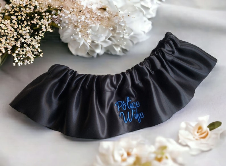 Police Trooper Badge Number Garter Set Pick Your Colors - Etsy