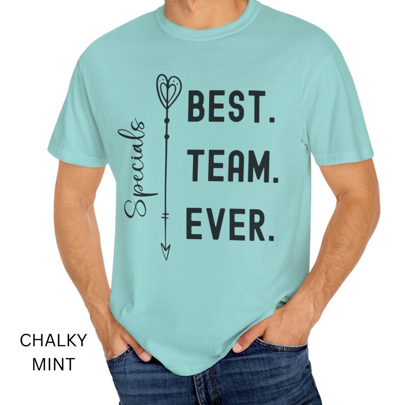 Boho Best Team Ever Specials Tee, Teammate Shirt, Specials Teacher ...