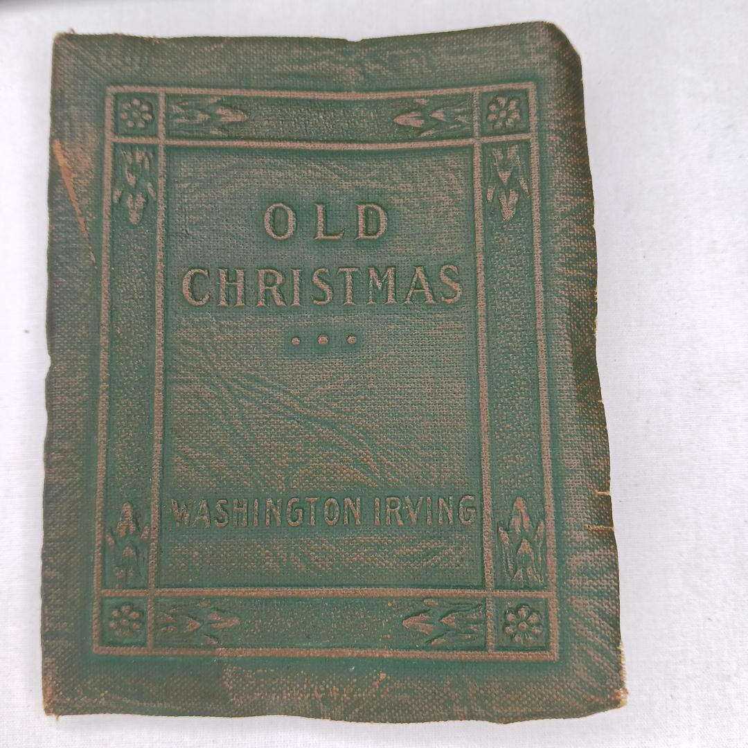 Little Leather Library Book - OLD CHRISTMAS - by Washington Irving ...