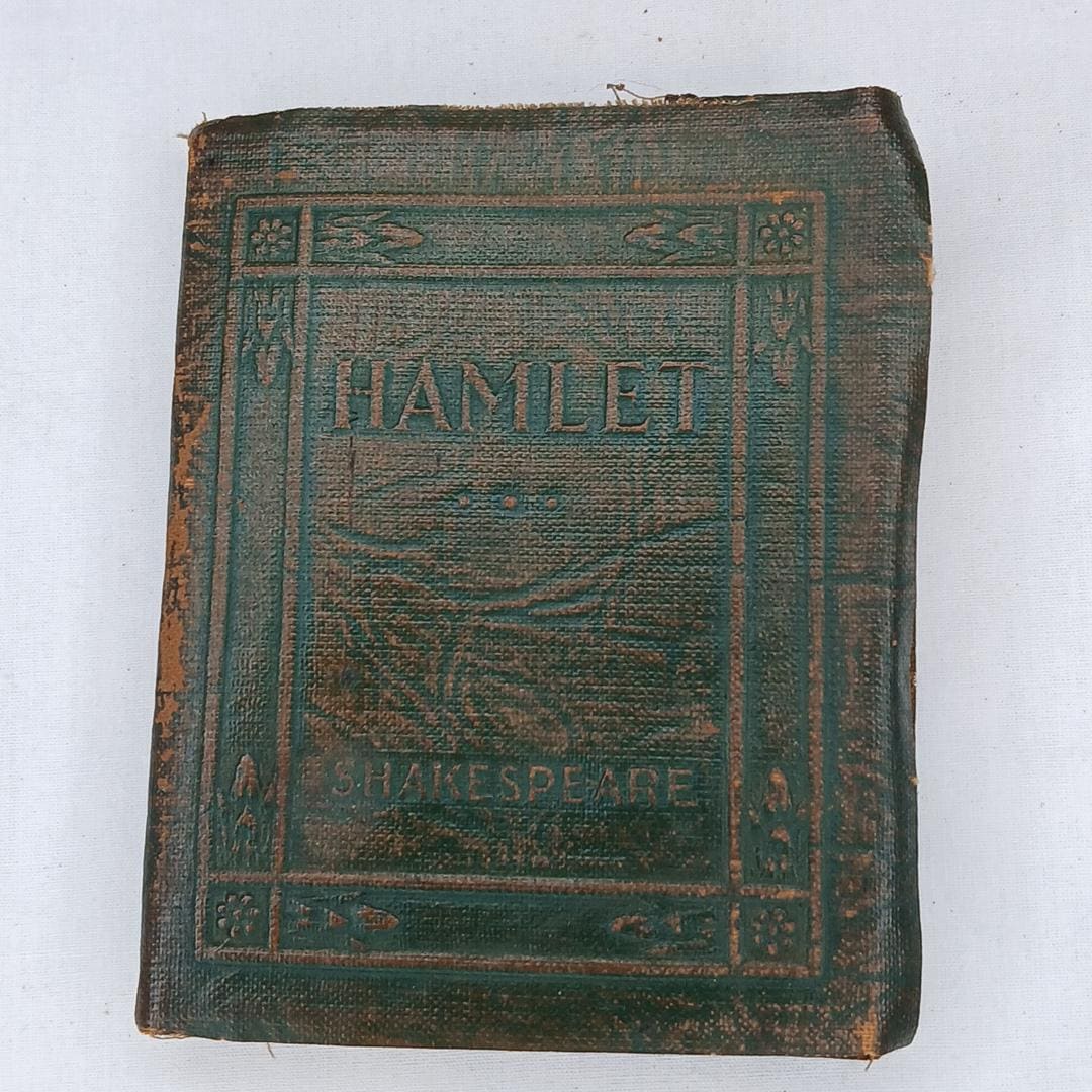 Little Leather Library Book - Hamlet - by William Shakespeare Antique ...