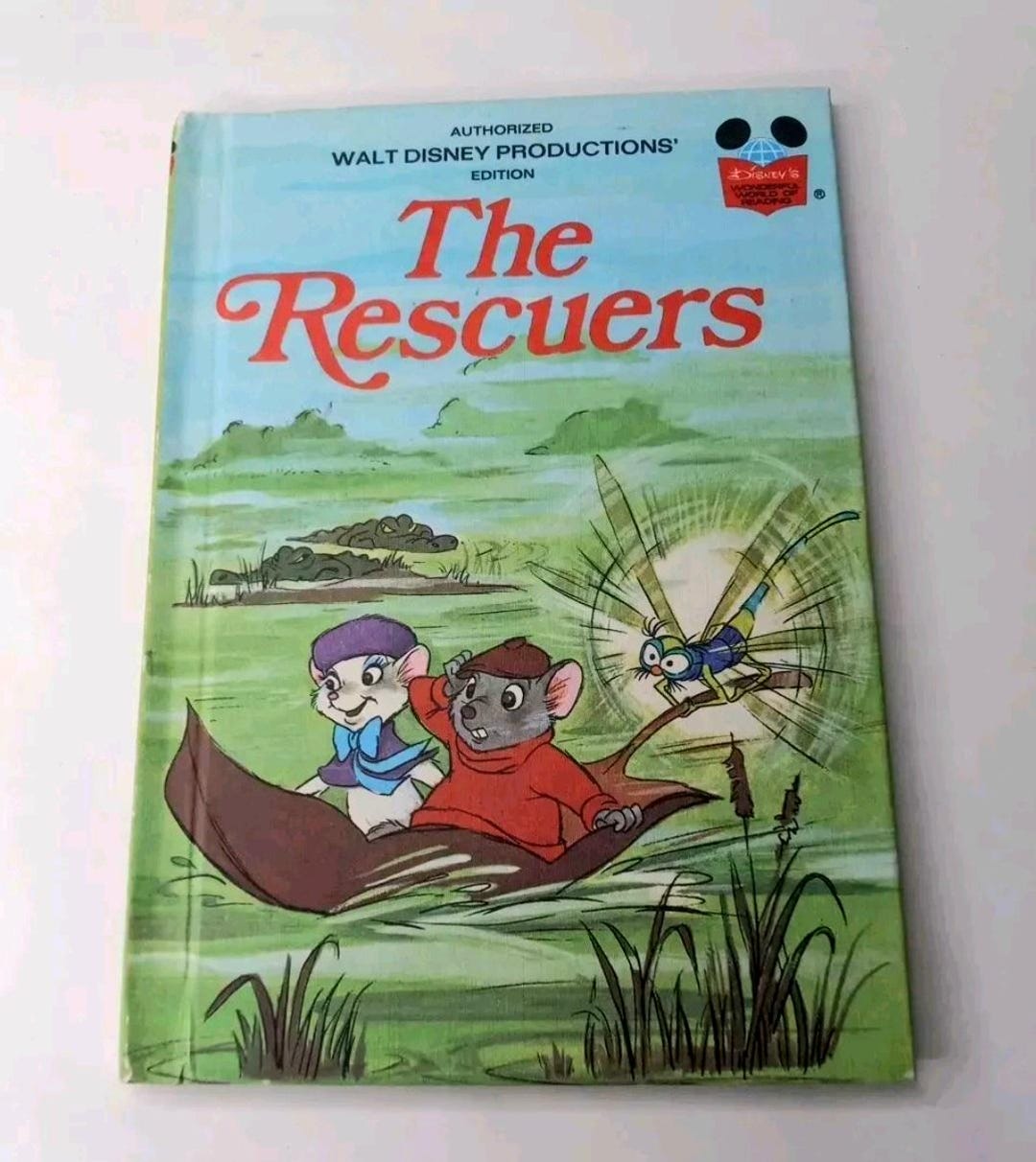 Vintage the Rescuers Disney Book Club Edition Hardcover 1977 Children's ...