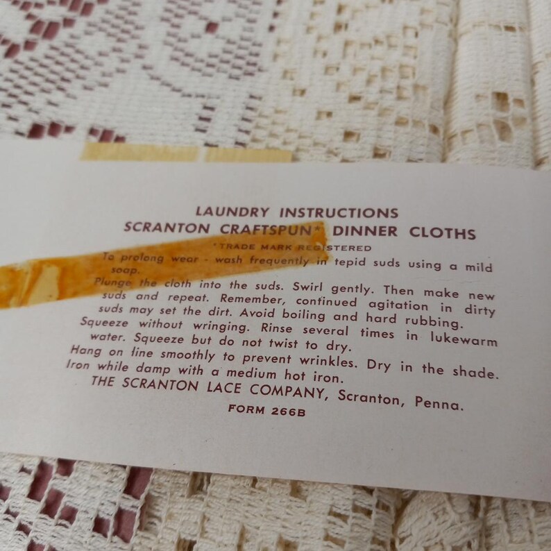 Vintage Scranton Craftspun Dinner Tablecloth 70x90 Linens Dining Table ...