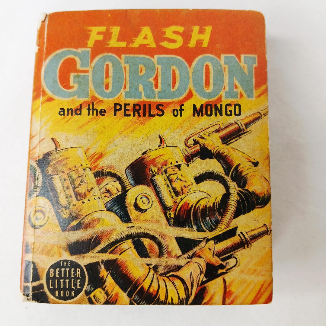 Flash Gordon Emperor of Mongo 1936 Big Little Book Vintage #6833 SEE ...
