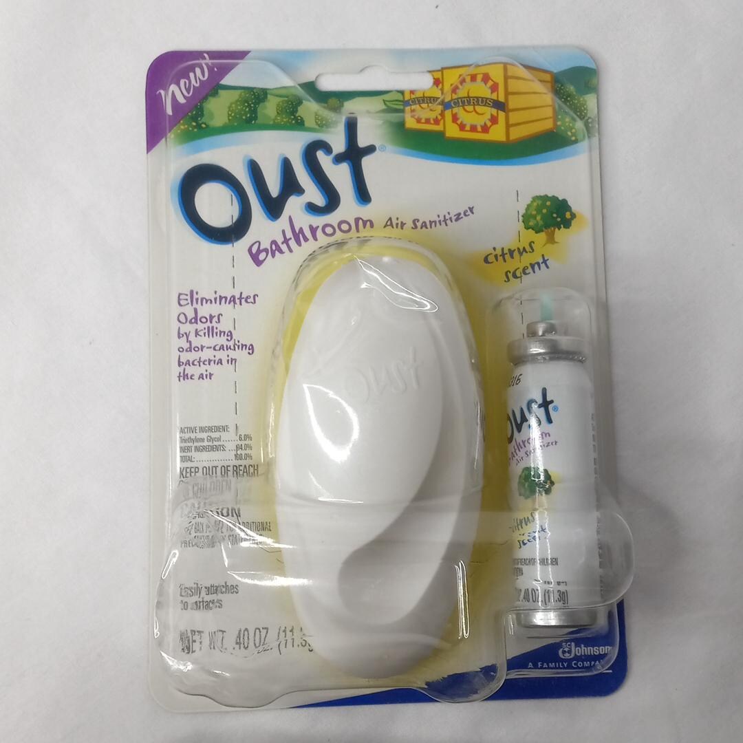 NOS Vintage 2003 OUST Bathroom Air Sanitizer Citrus Scent - Etsy