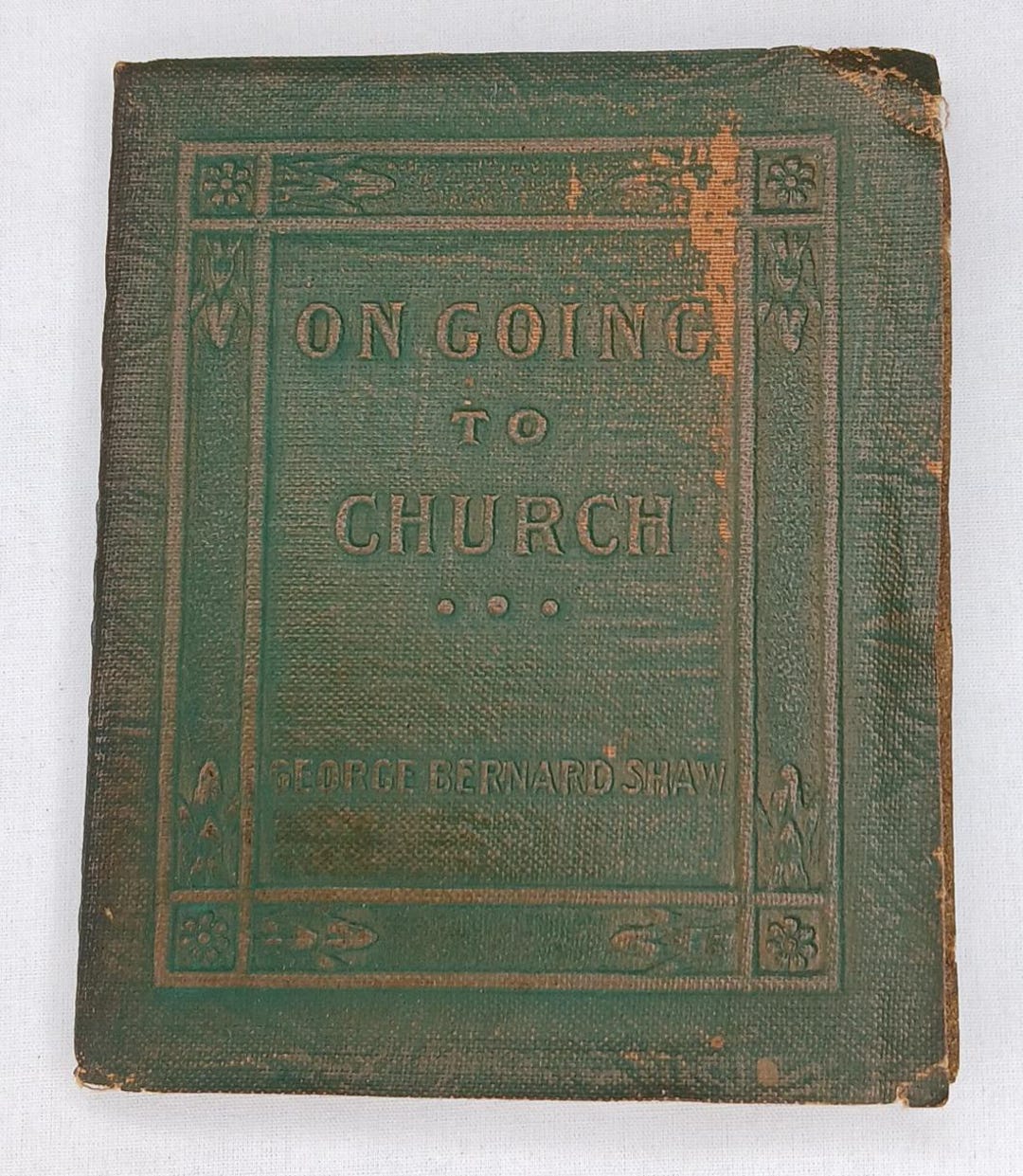 Little Leather Library Book - on Going to Church - by George Bernard ...