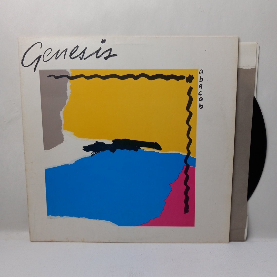 Vtg Genesis ABACAB Original Emboss 1st Press Lp Vinyl Record ...