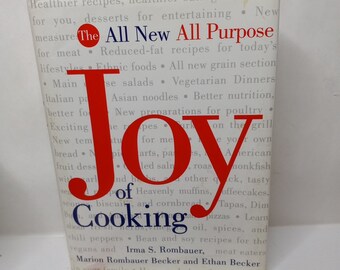 All New All Purpose Joy of Cooking 1997 Irma Rombauer, Hardcover, 1136 ...