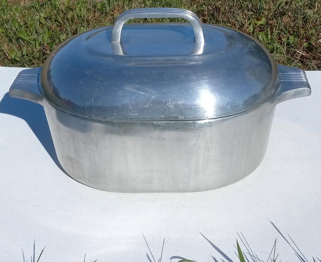 Vintage Wagner Ware Sydney Ohio Magnalite Roastepette 4 Qt. Aluminum ...