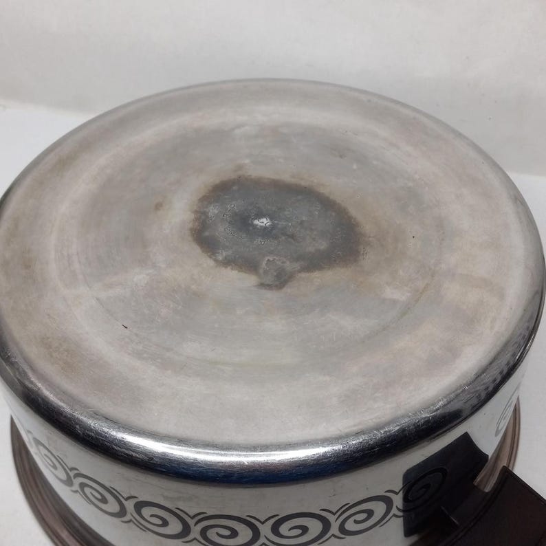 Vintage Ekco Stainless Steel 6 Quart Stock Pot & 7 Skillet W/ Lids pan ...