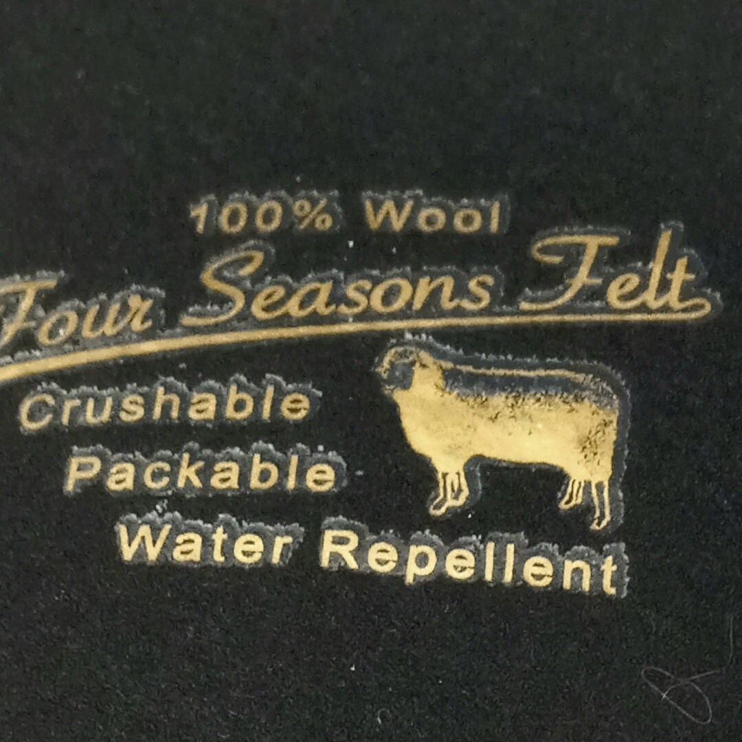 Scala Men's "cuffley" 100% Felt Wool Packable, Water Resistant, Driver ...