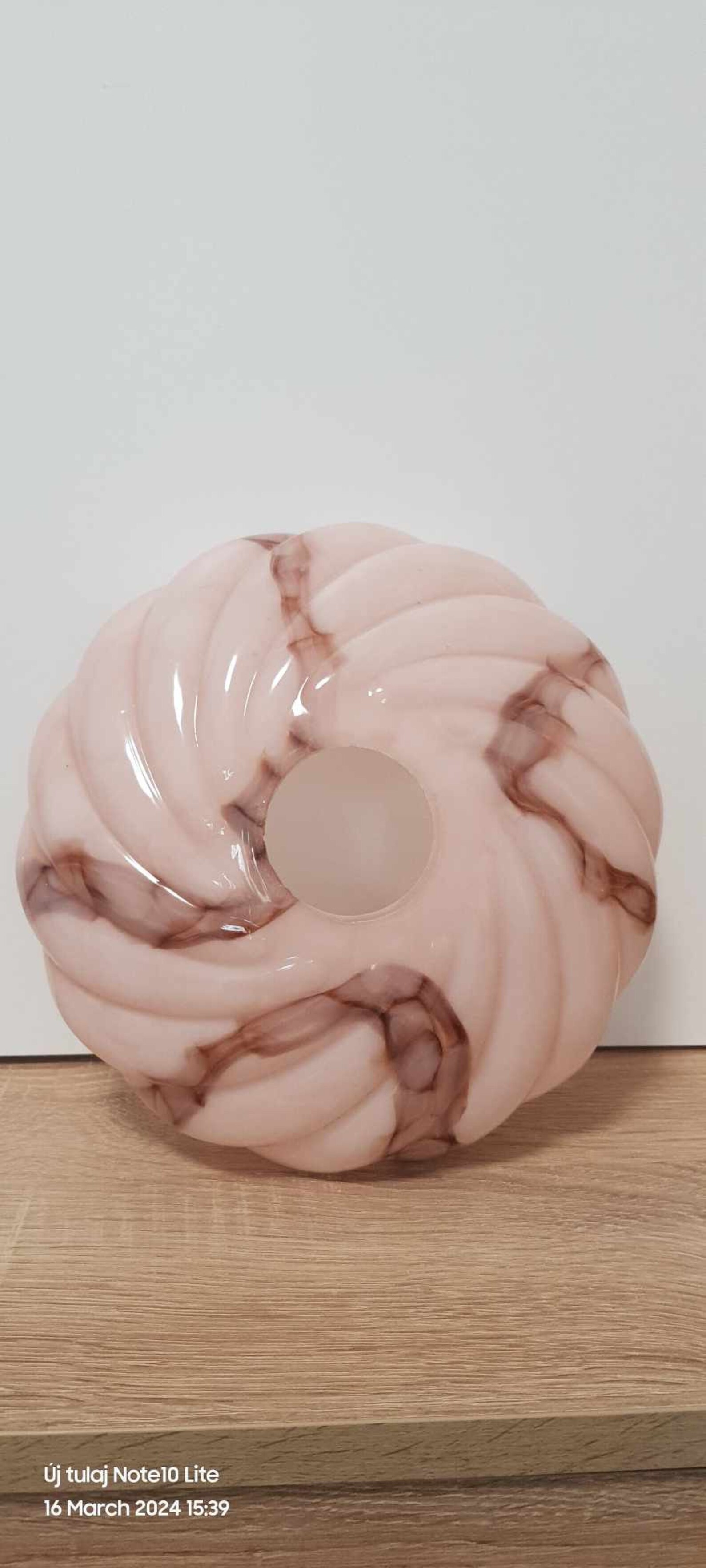 Vintage Pink Bohemian Marble Glass Ceiling Light Shade 2 Pcs - Etsy