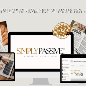 The Simply Passive Course, Digital Course, Online Course, Get Started Making Money Online With ...