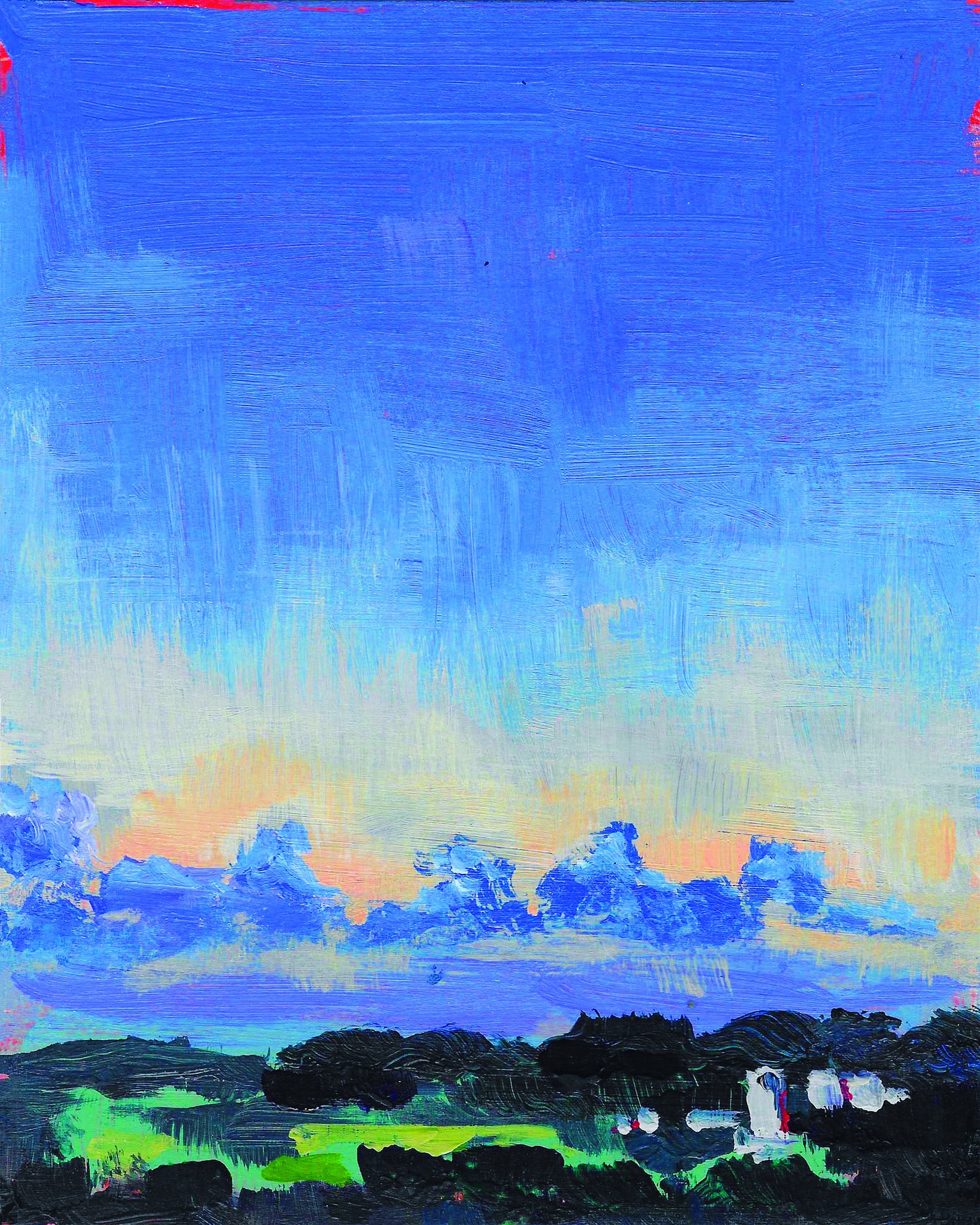 Landscape Wall Art Impressionist Wall Art Sunset Painting Affordable ...
