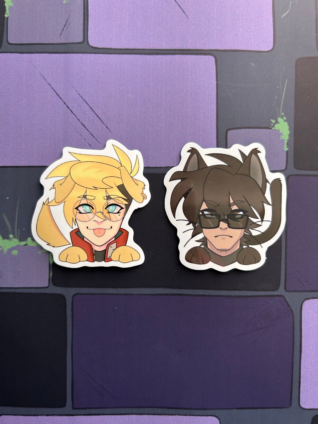 2” Trigun Animal Stickers - Etsy