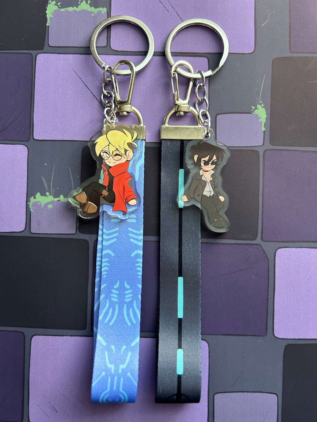 5” Trigun Lanyard Keychains - Etsy