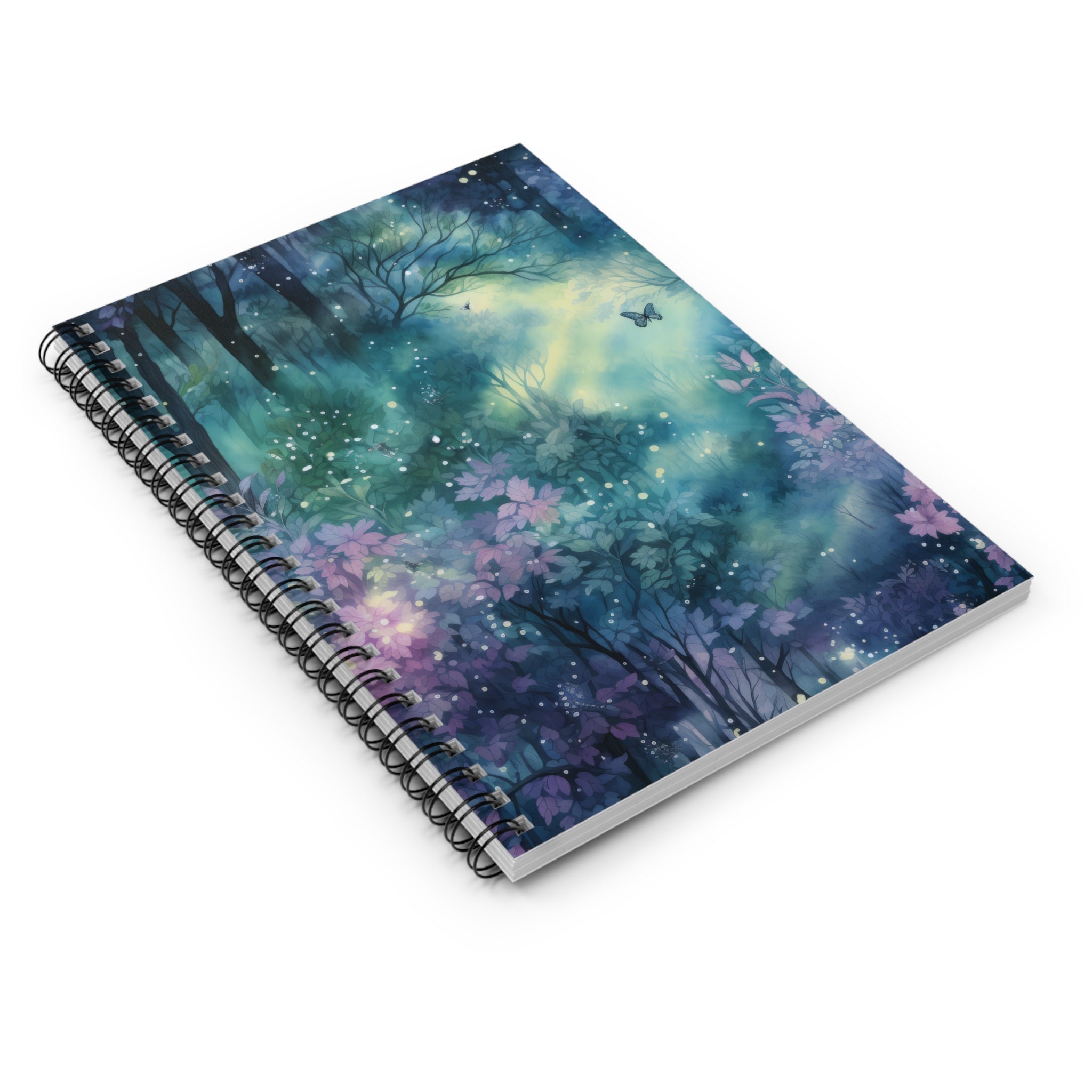 Spiral Notebook Ruled Line - Etsy