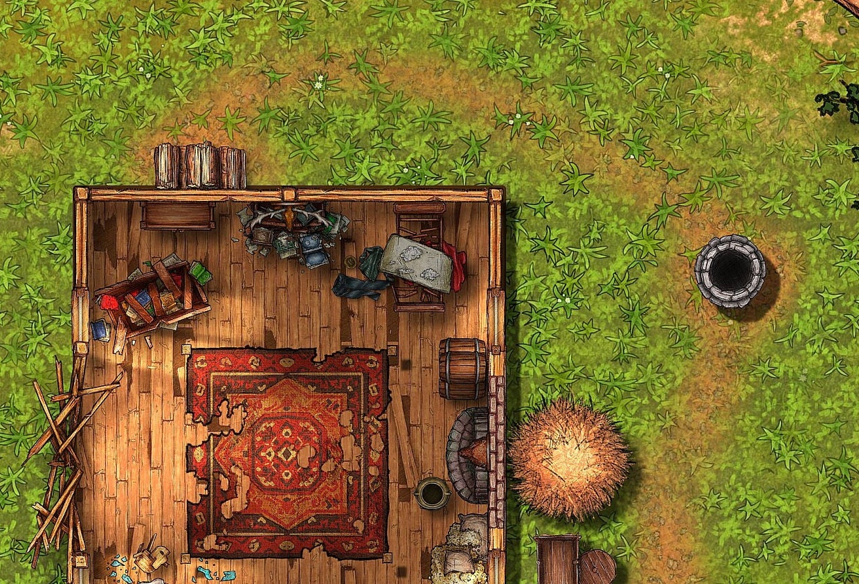 Player Homestead, Dnd Player Battlemap Set - Etsy