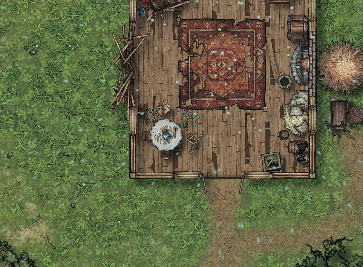 Player Homestead, Dnd Player Battlemap Set - Etsy