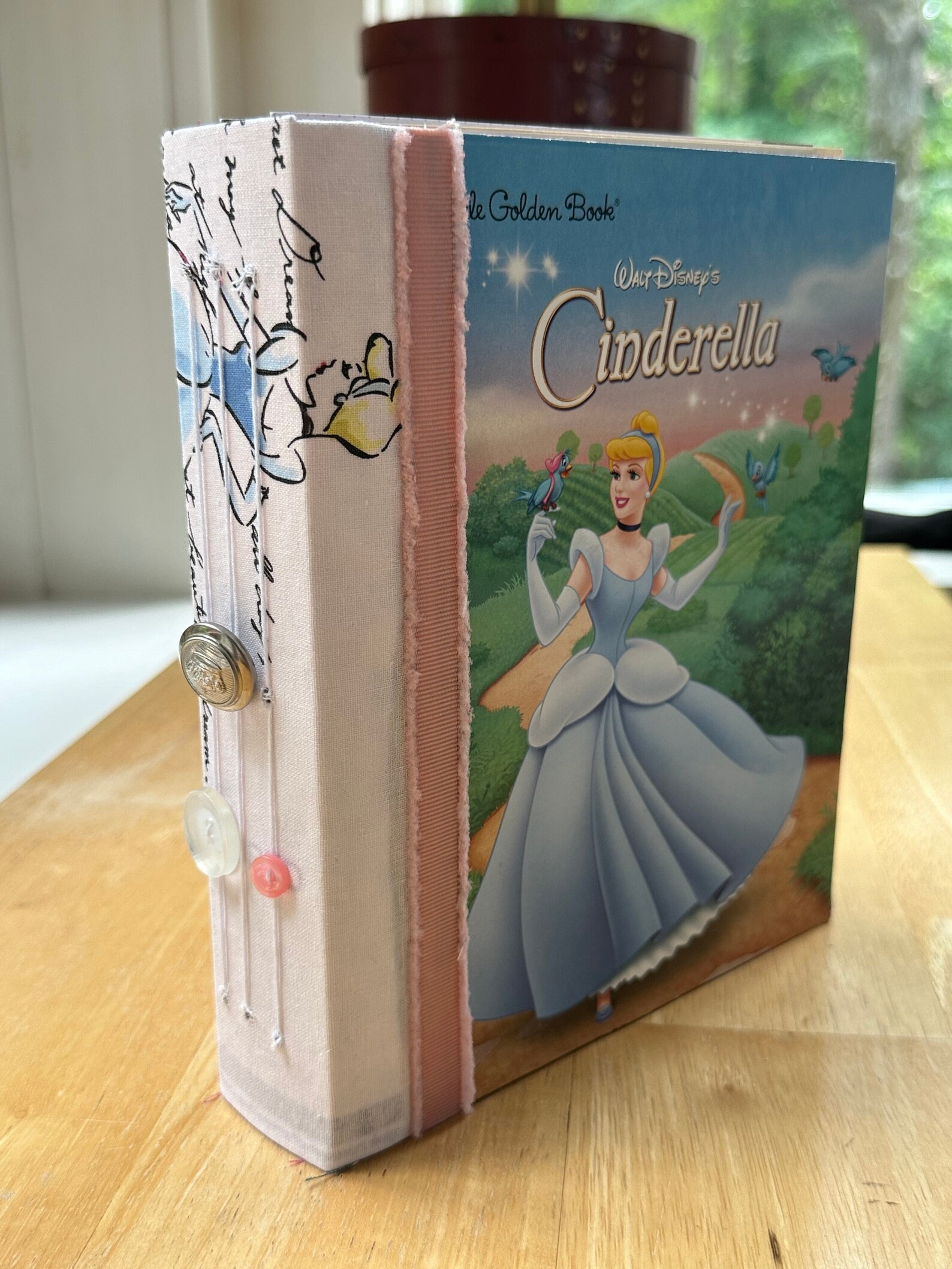 Little Golden Book Cinderella Journal/scrapbook - Etsy