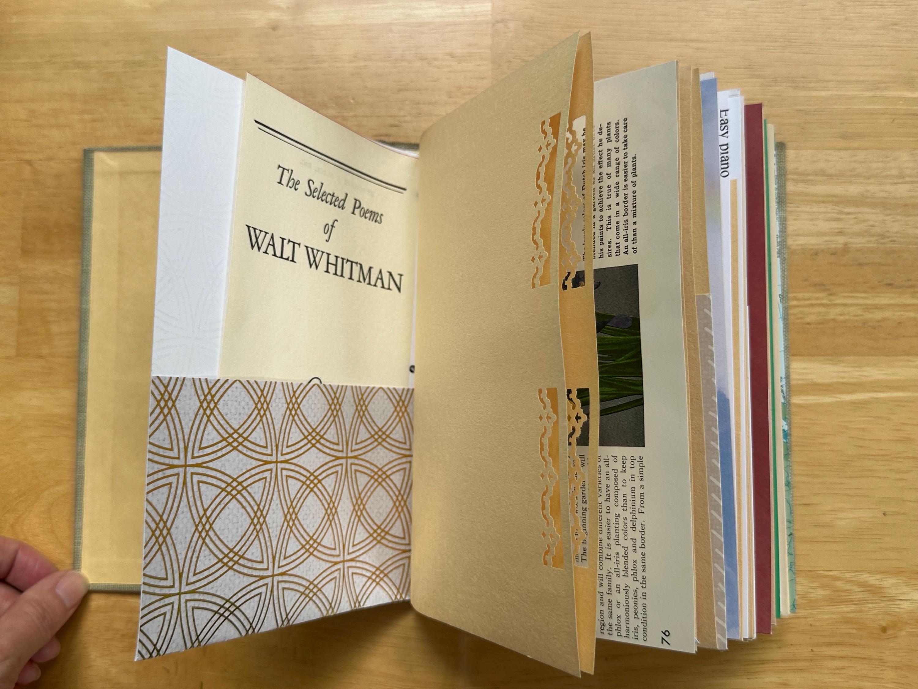 Walt Whitman Selected Poems - Junk Journal, Scrapbook - Etsy