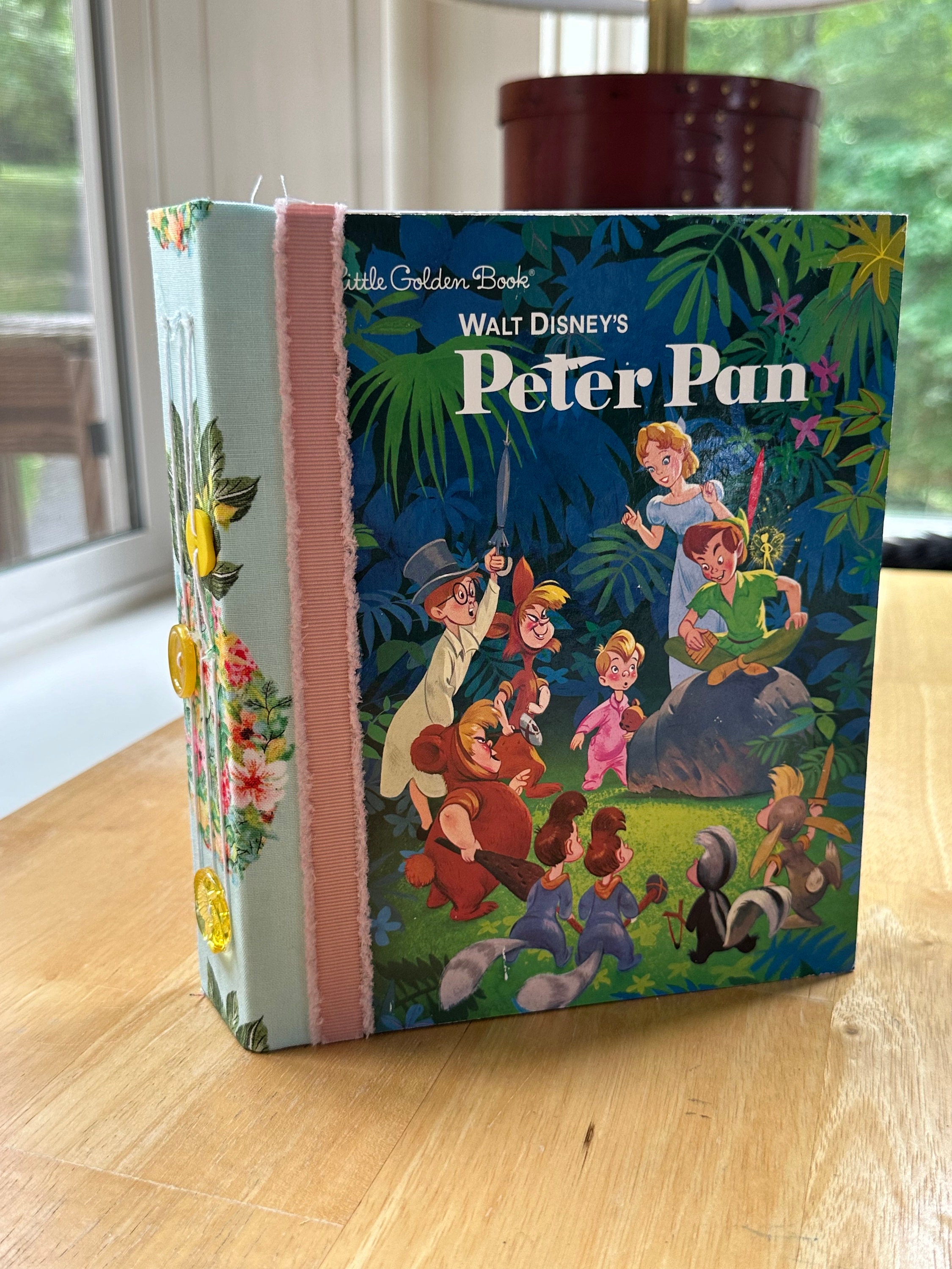 Little Golden Book Peter Pan Journal/scrapbook - Etsy