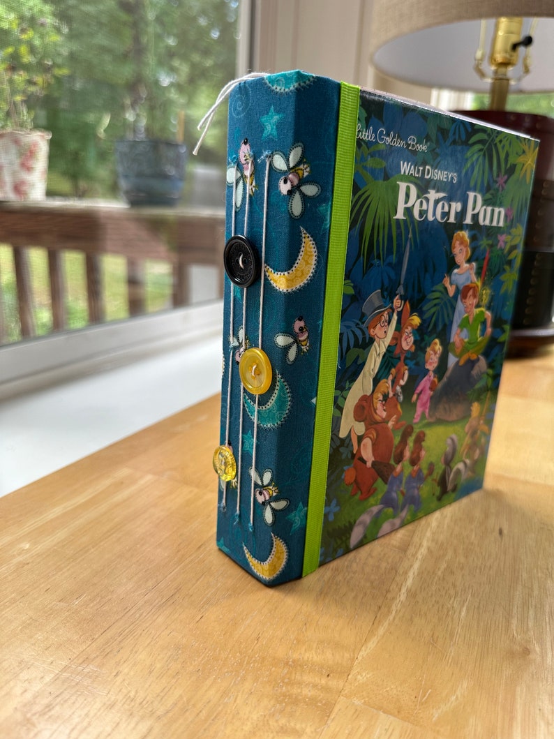 Little Golden Book - Peter Pan - Journal/scrapbook - Etsy