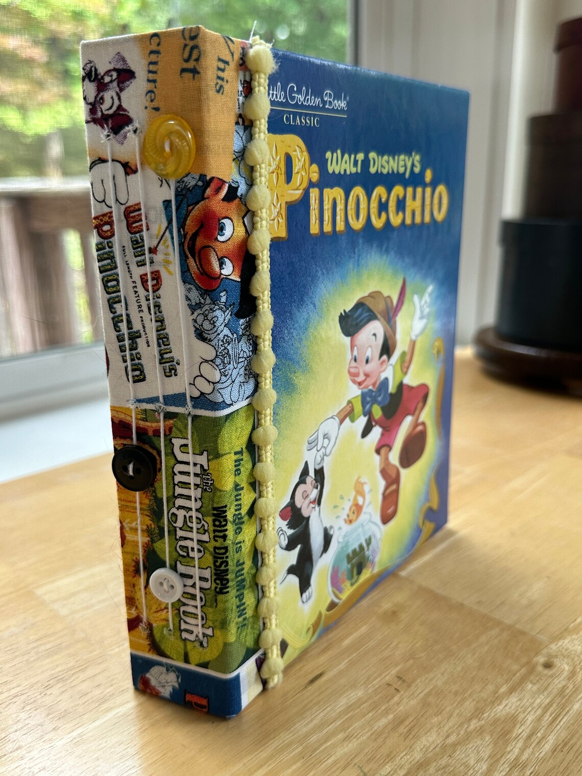 Pinocchio Little Golden Book Journal/scrapbook - Etsy