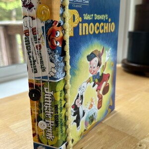 Pinocchio Little Golden Book Journal/scrapbook - Etsy