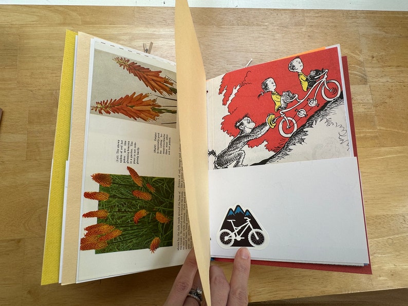 Dr. Seuss One Fish Two Fish Red Fish Blue Fish - Junk Journal Scrapbook ...