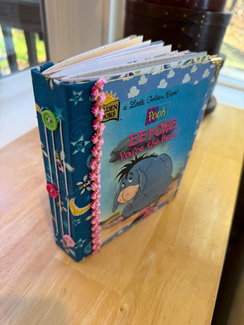Eeyore, You're the Best! - Little Golden Book Journal Scrapbook ...