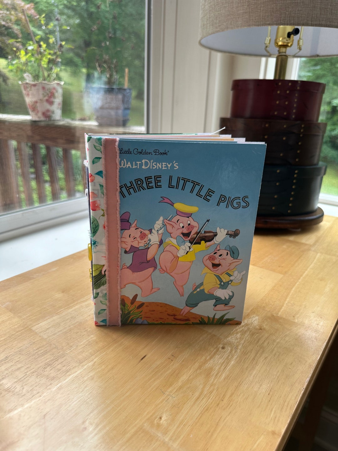 Three Little Pigs - Little Golden Book Journal Scrapbook - Etsy