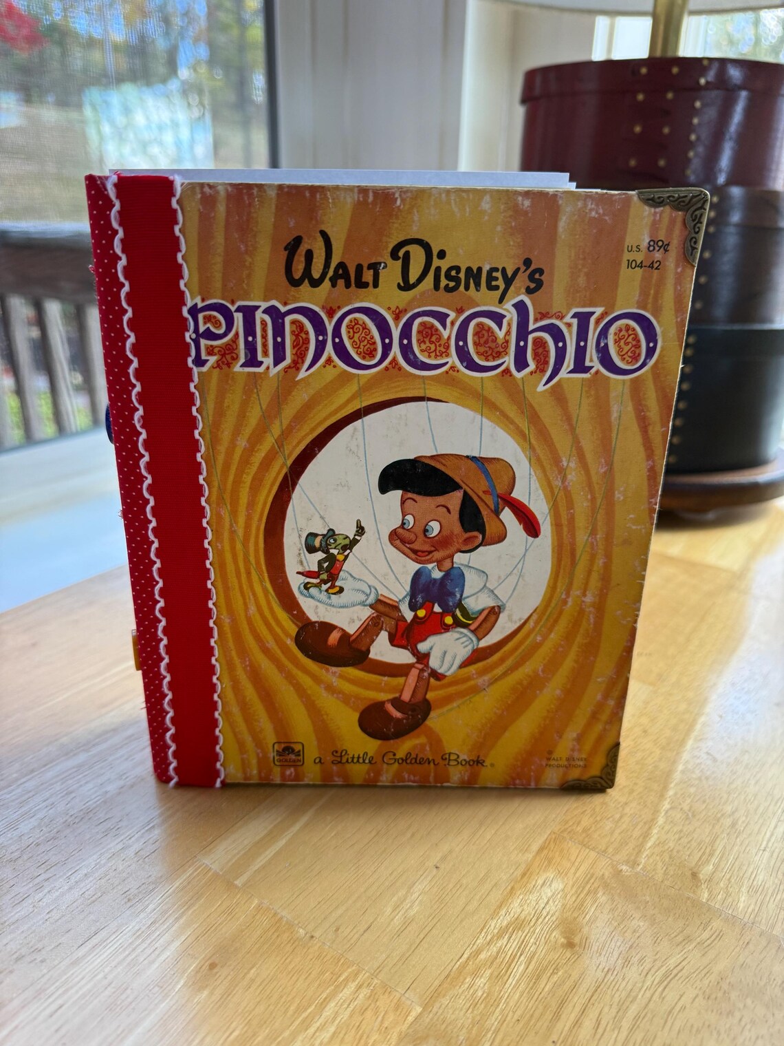 Pinocchio Little Golden Book Journal/scrapbook - Etsy