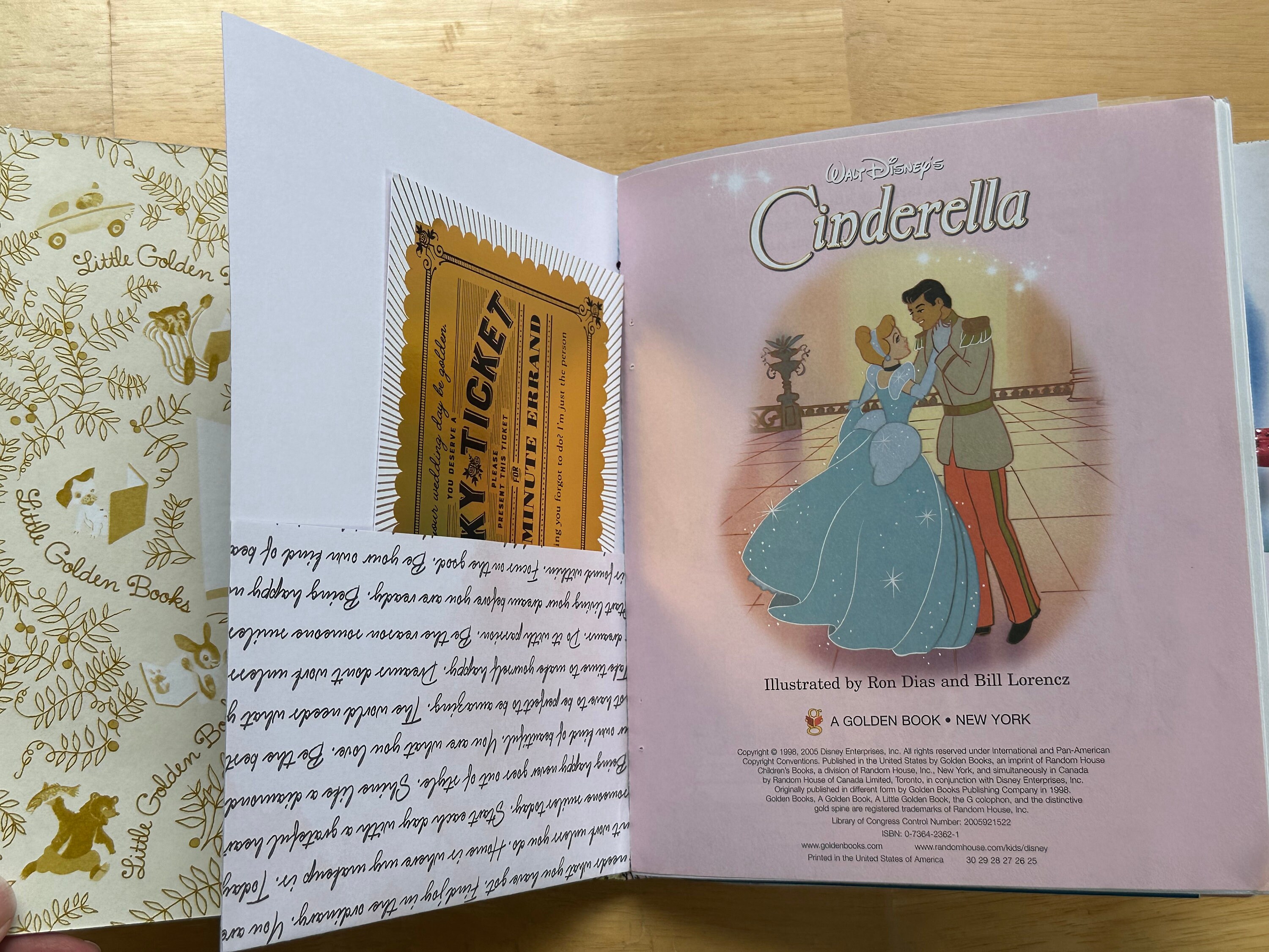 Little Golden Book Cinderella Journal/scrapbook - Etsy