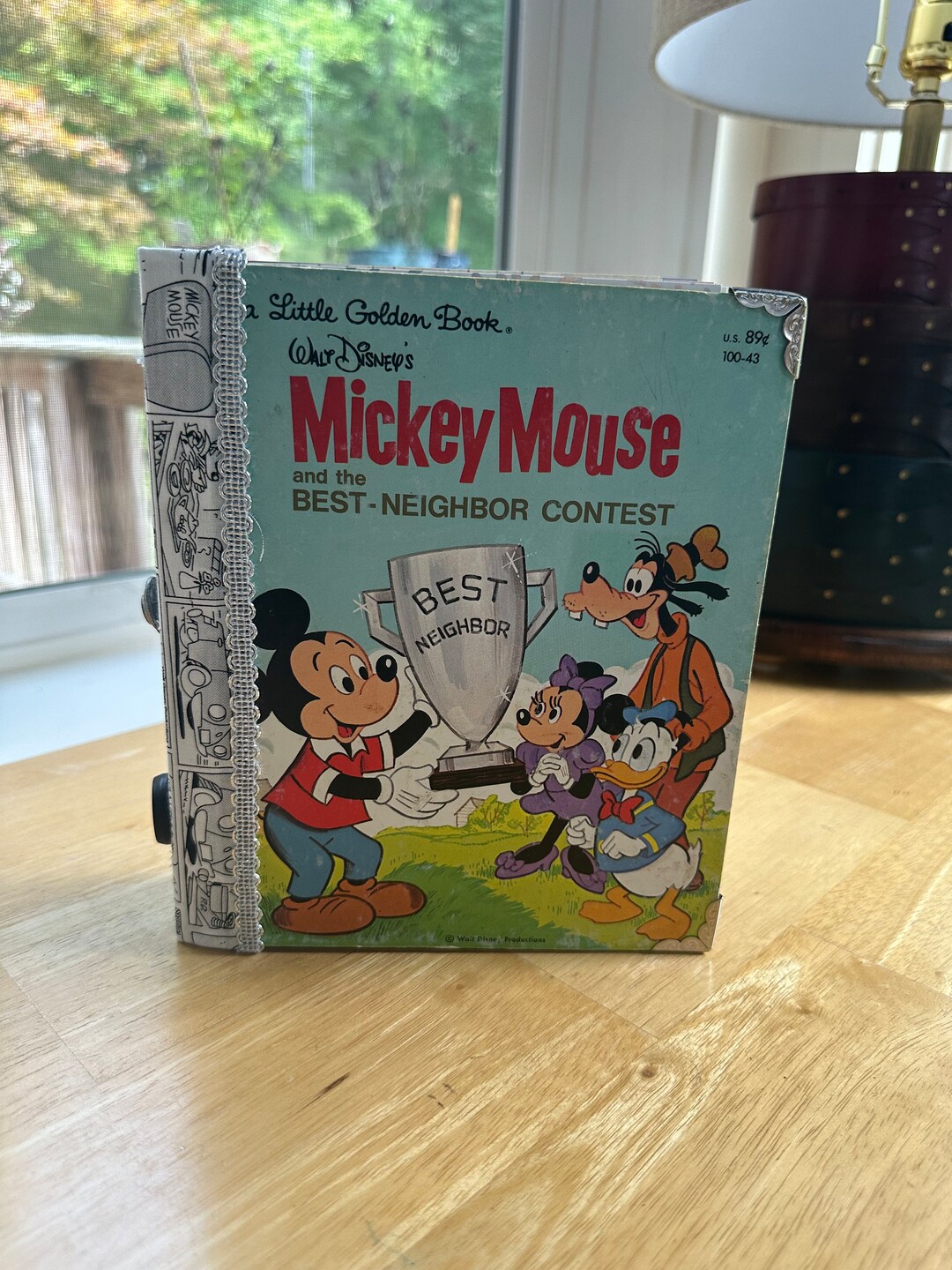 Mickey Mouse and the Best Neighbor Contest - Little Golden Book Journal ...