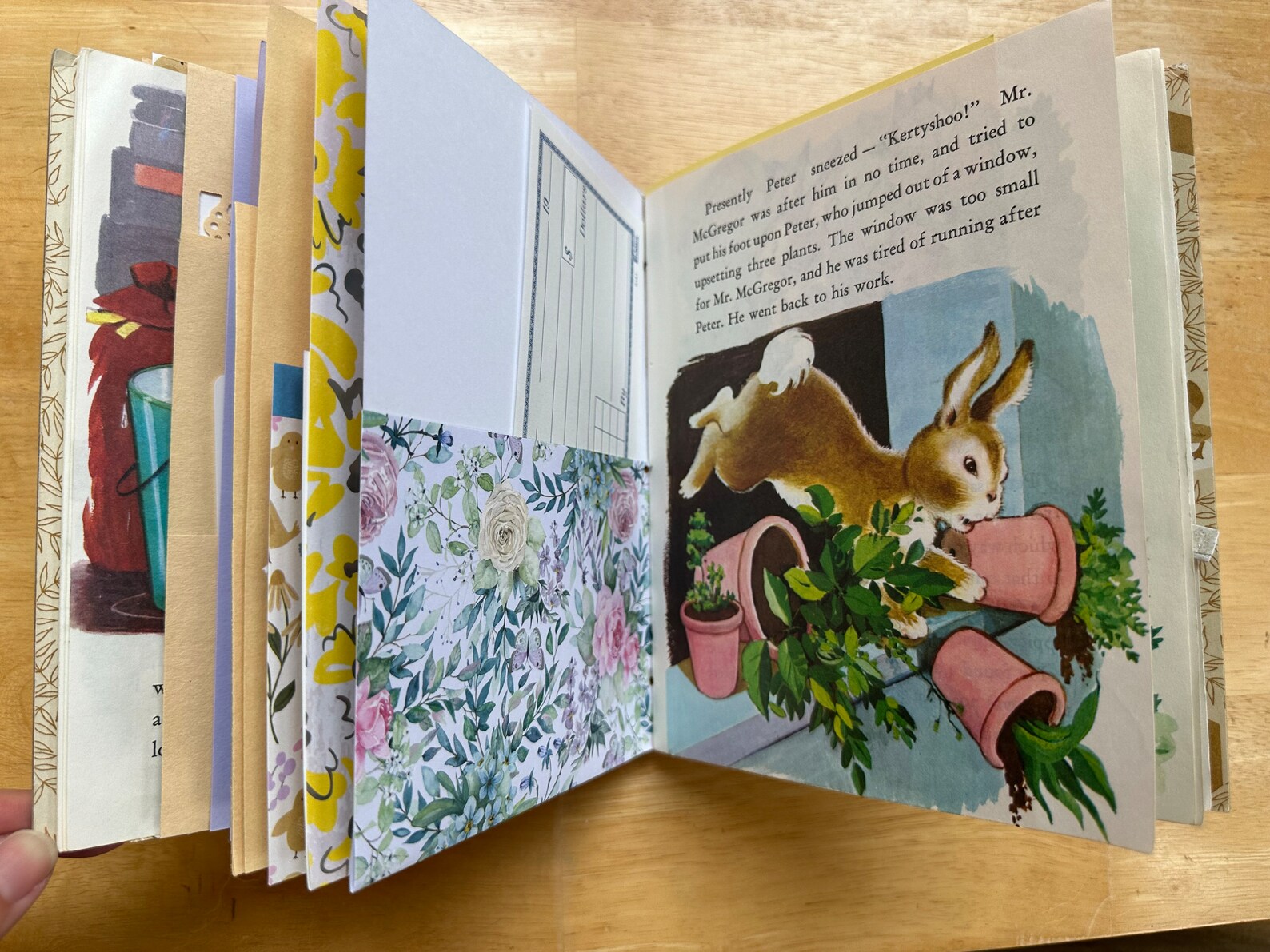 Peter Rabbit - Little Golden Book Journal Scrapbook - Easter Bunny - Etsy