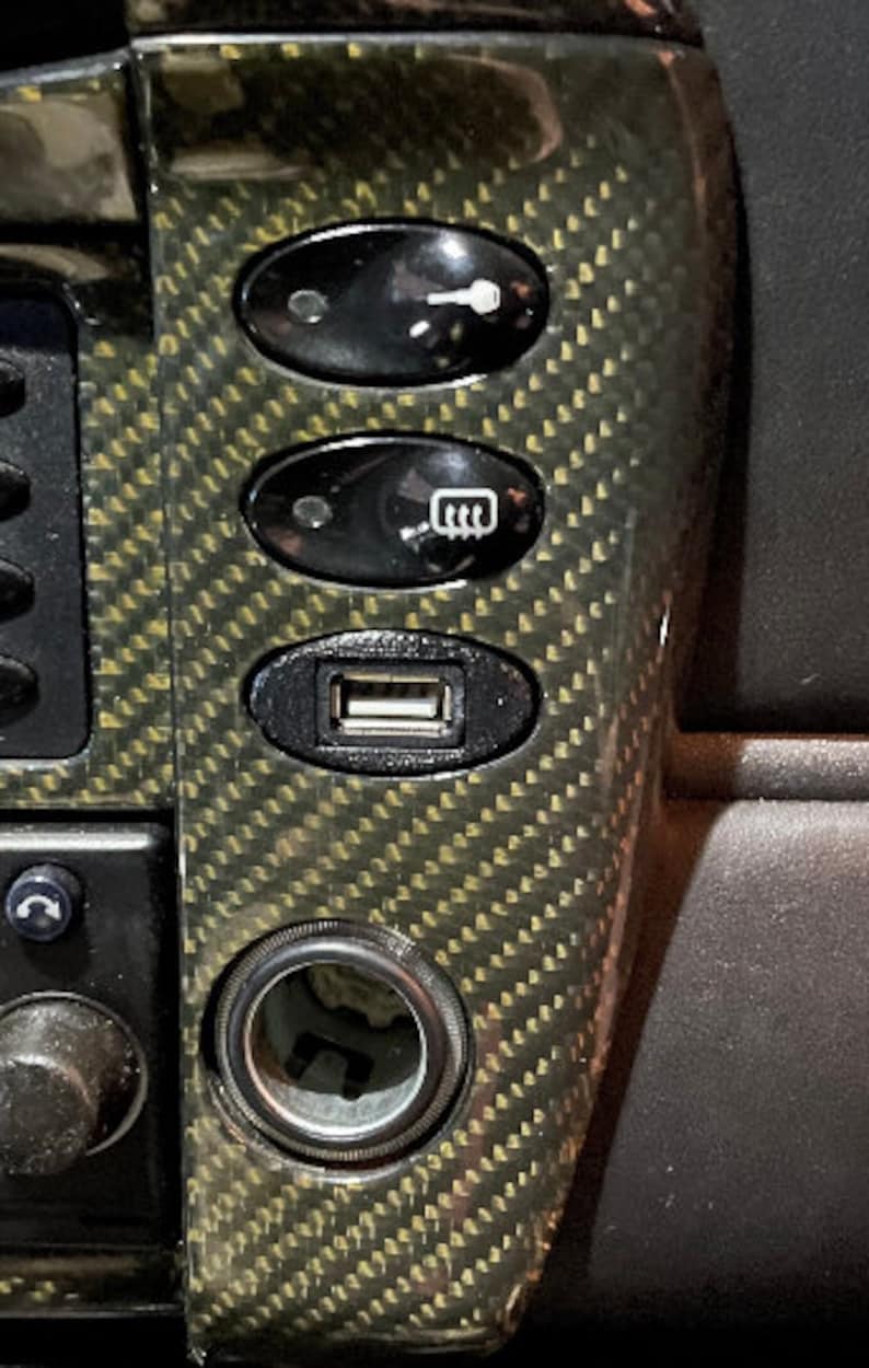 Porsche 911 / Boxster Console Button Replacement With or Without USB - Etsy