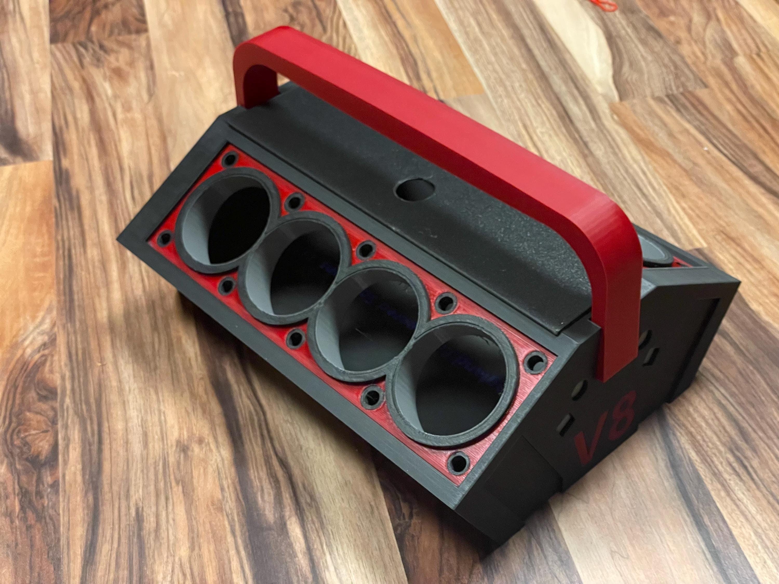 V8 Engine Block Cooler - Multi-color Style - Etsy