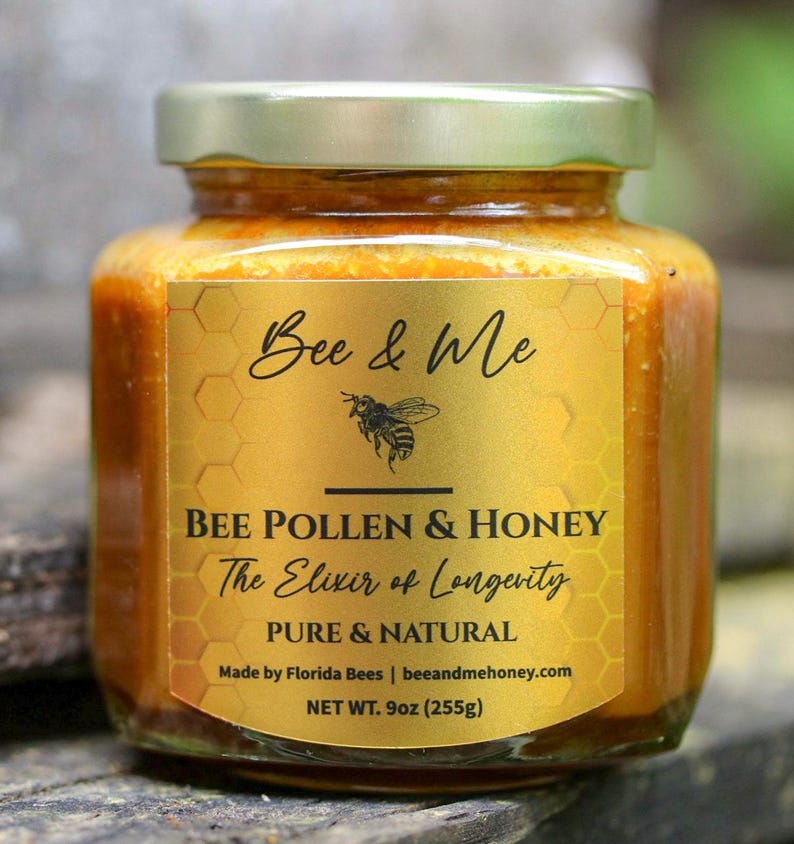 Bee Pollen Honey Concentrate: Enhanced Assimilation - Etsy
