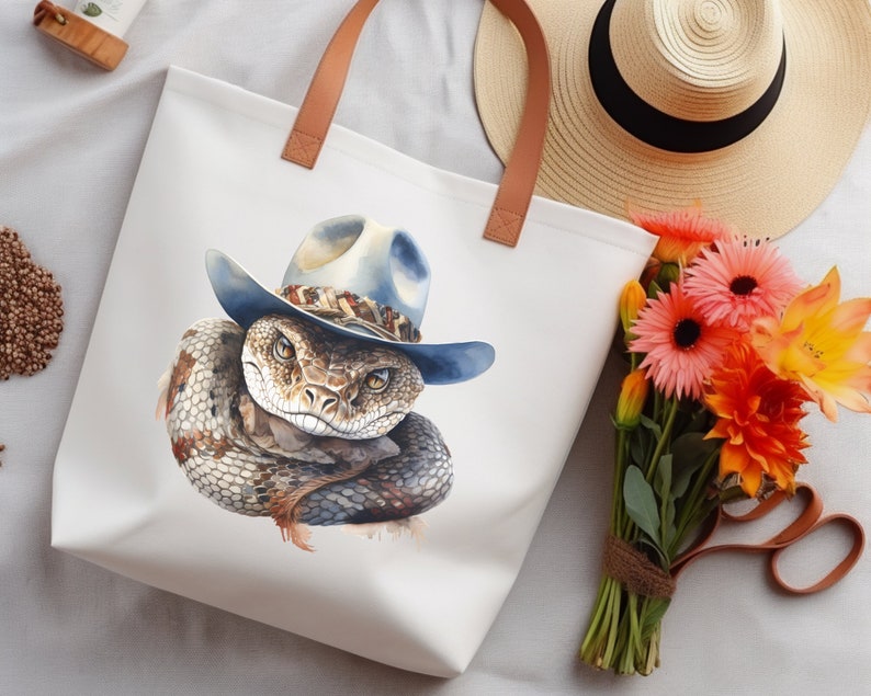 Cowboy Rattlesnake Western Shirt Design, Cowboy Hat Band Snake, Country ...