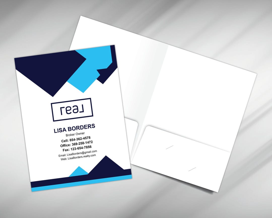 One Real Custom Presentation Folders, One Real Branded Folders, One Real Folders, One Real ...