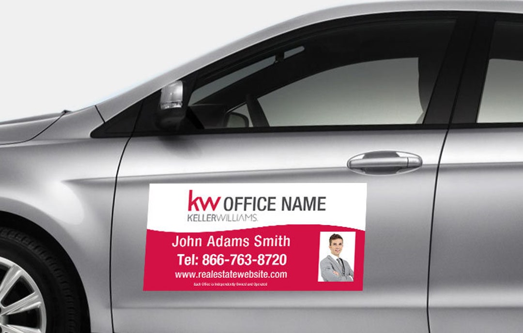 Keller Williams Car Magnets, 12 X 24 Car Magnets, Professional Magnets ...