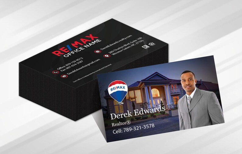 RE/MAX Business Cards, Professional Business Cards, Personalized ...