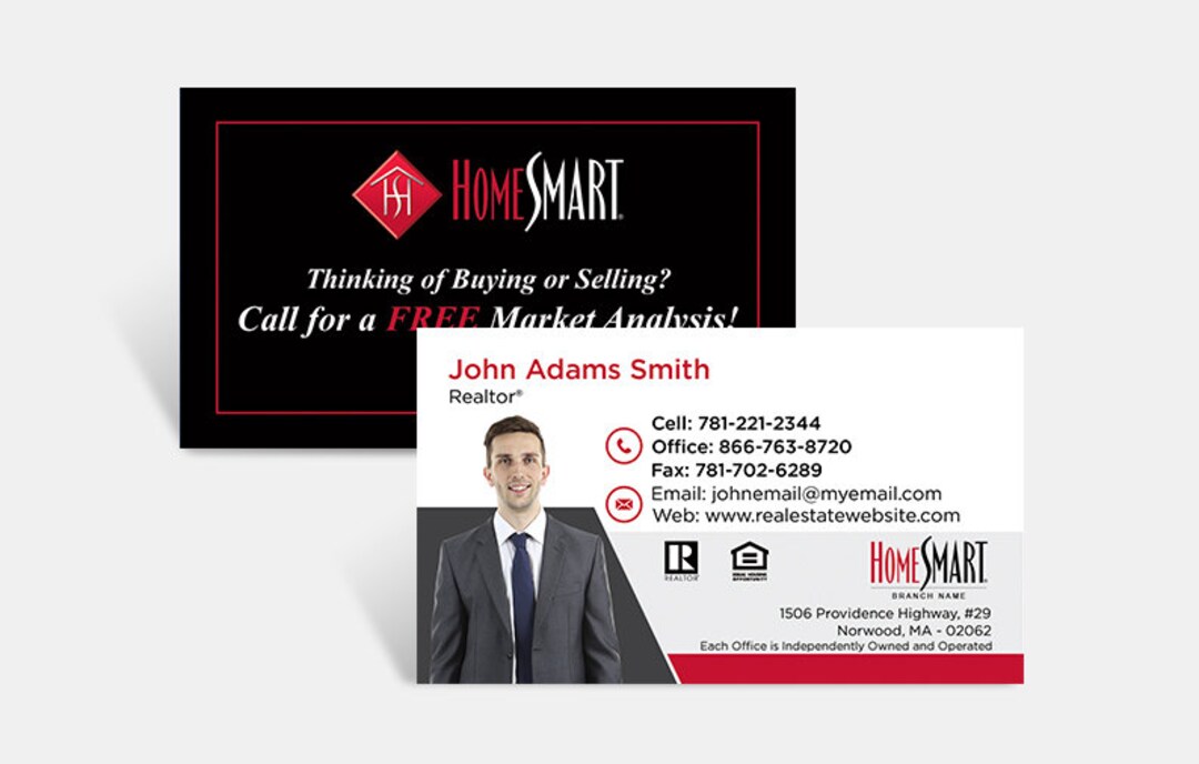 Homesmart Business Cards, Professional UV Coated Business Cards ...
