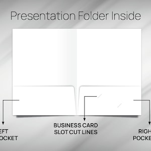 Custom Printed Pocket Folders, Branded Presentation Folders, Company ...