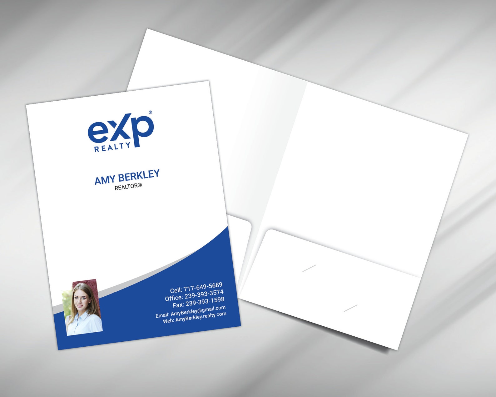 Custom Exp Realty Presentation Folders, Exp Realty Branded Folders, Exp Realty Folders, Exp ...