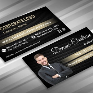 Personalized Century 21 Business Cards, 16pt Stock - Etsy