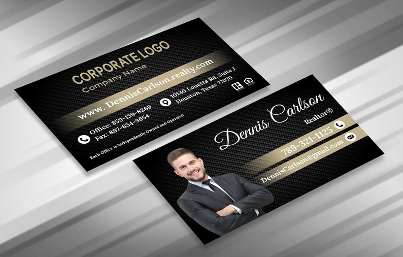 Personalized Century 21 Business Cards, 16pt Stock - Etsy