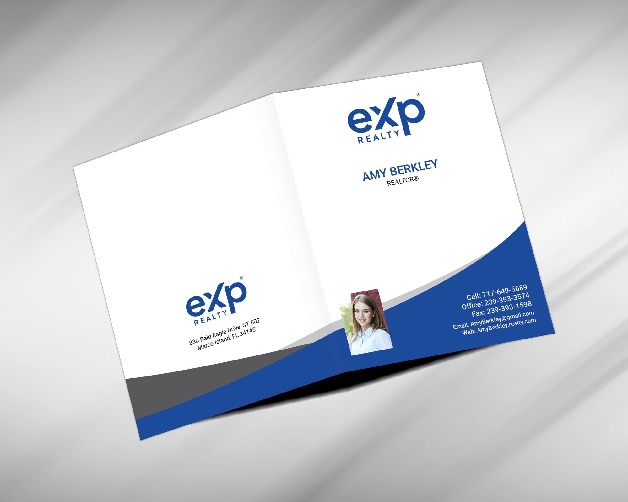 Custom Exp Realty Presentation Folders, Exp Realty Branded Folders, Exp Realty Folders, Exp ...